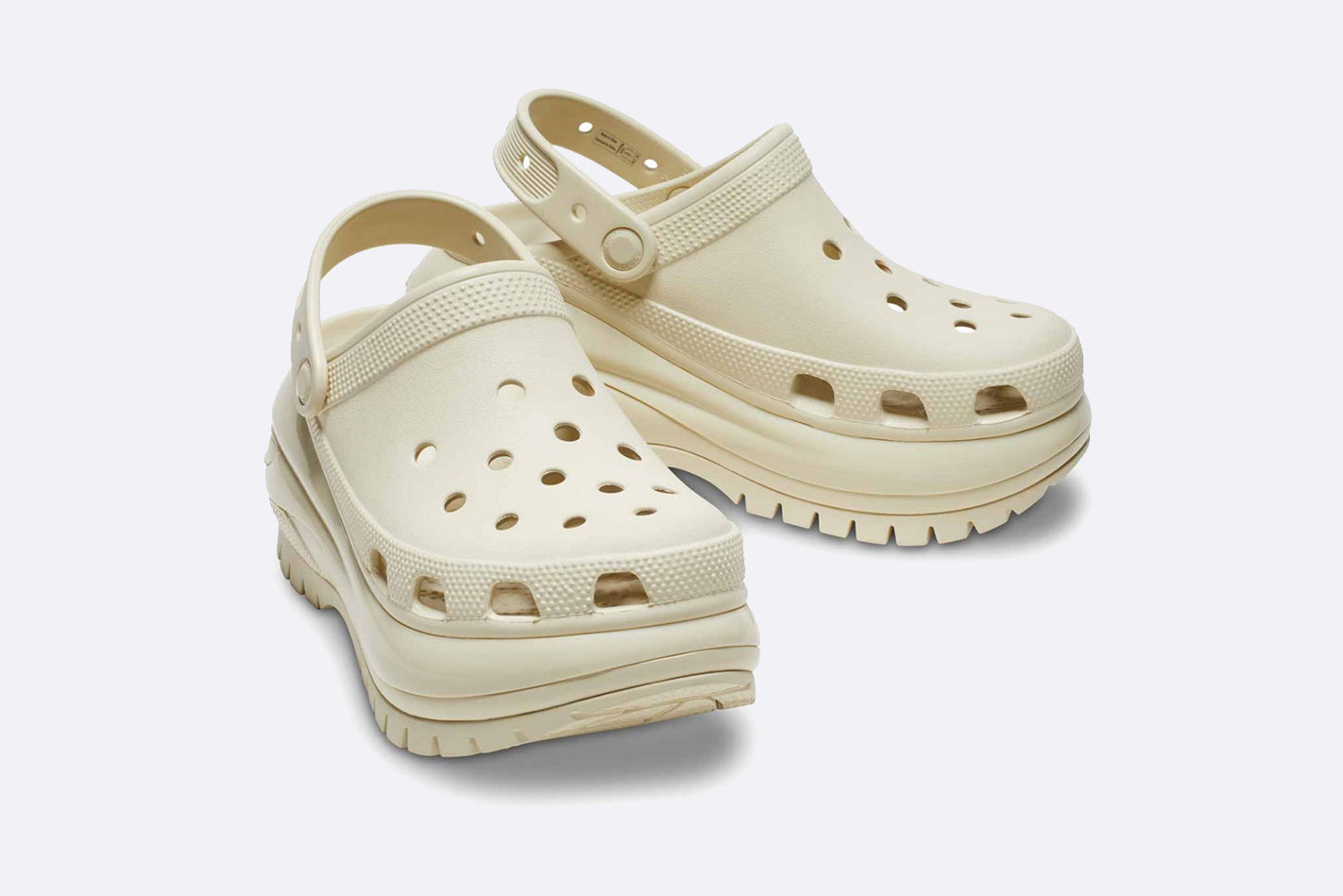 Crocs Classic Mega Crush Clog Bone | Consuela Store