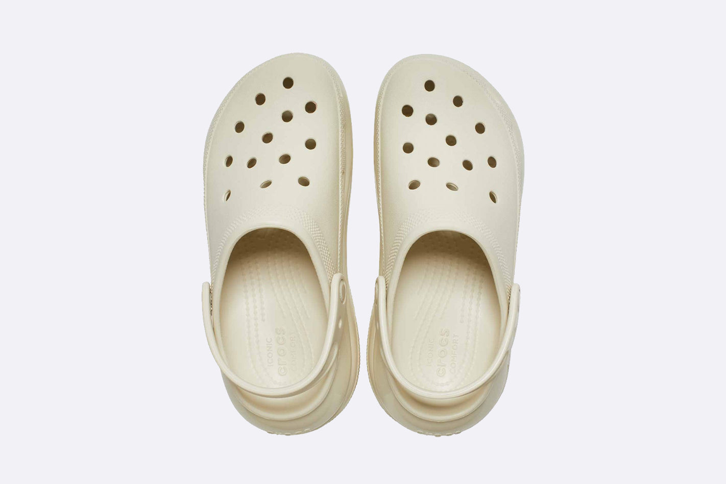 Crocs Classic Mega Crush Clog Bone | Consuela Store